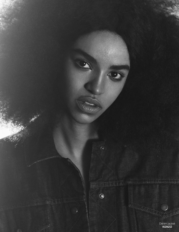 DESIGN SCENE STYLE: Austria Ulloa in Afro Blue by JD Barnes