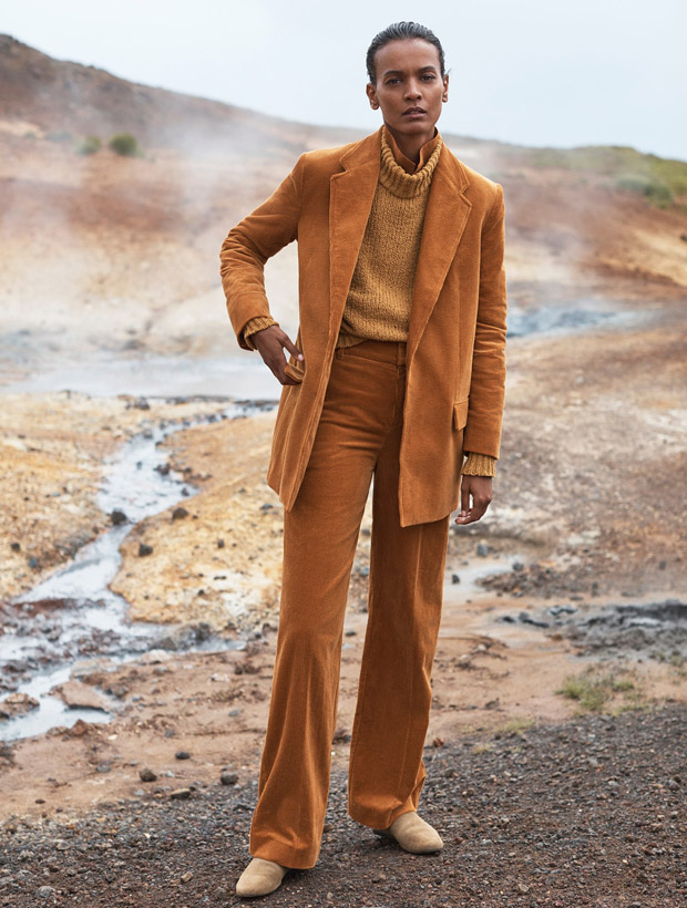 Liya Kebede Models Mango Committed Fall Winter 2017.18 Collection