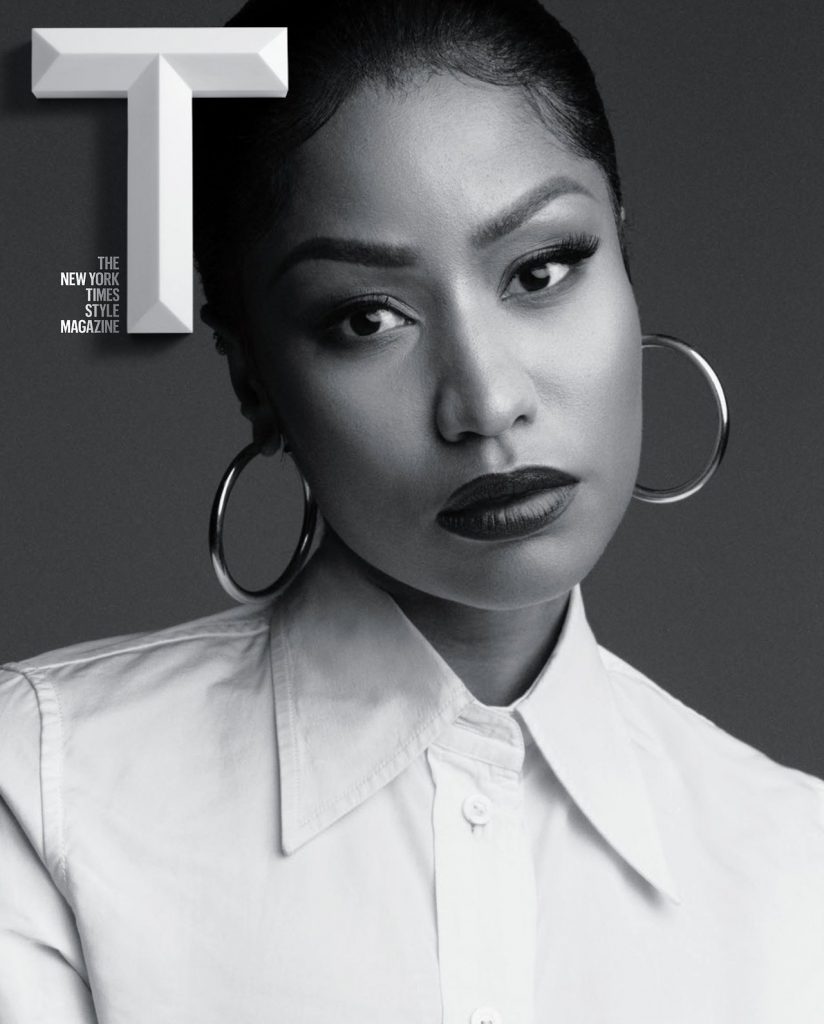 NICKI MINAJ Has A New Look For T THE NEW YORK TIMES STYLE