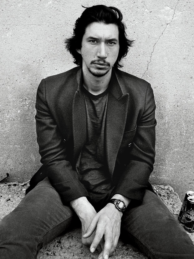 Adam Driver is the Cover Boy of Esquire Magazine December 2017 Issue