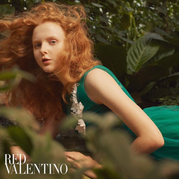 Catriona Frean & Madison Stubbington Model RED Valentino SS18 Pre ...