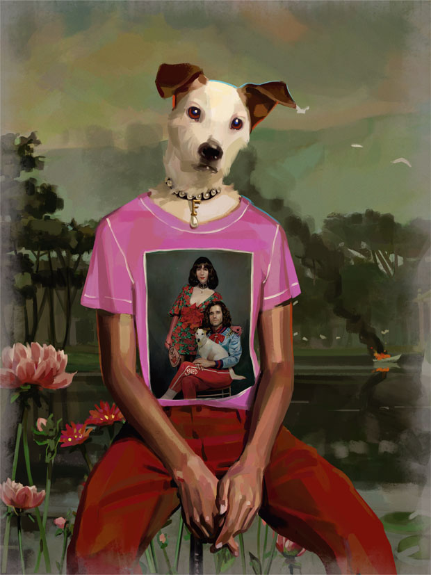 Artist Ignasi Monreal Collaborates With GUCCI Again