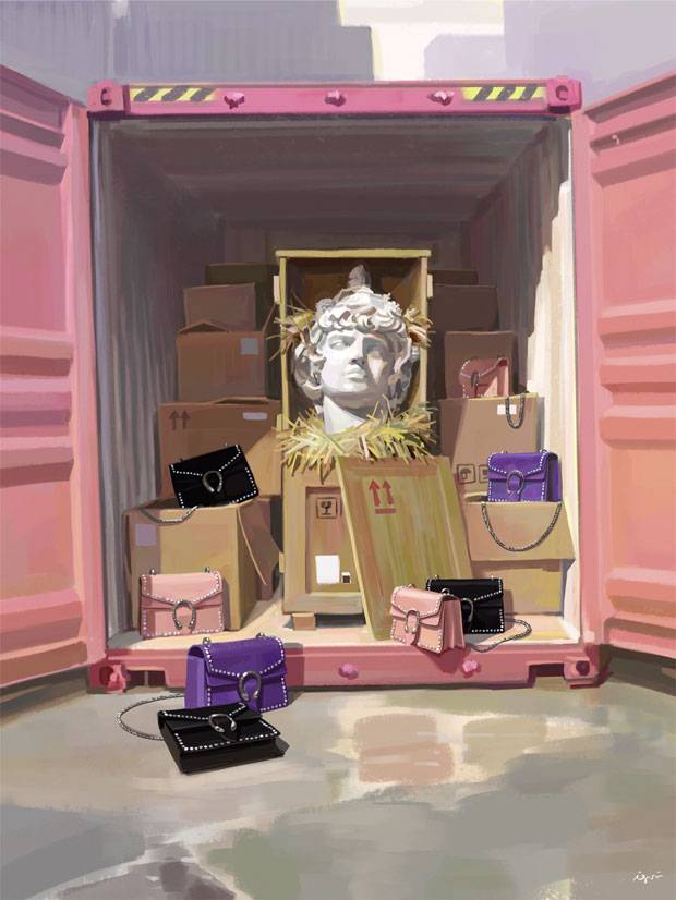 Artist Ignasi Monreal Collaborates With GUCCI Again