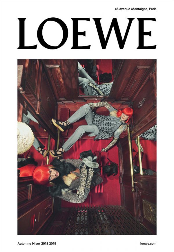 Stella Tennant & Elise Crombez are the Faces of Loewe FW18 Collection