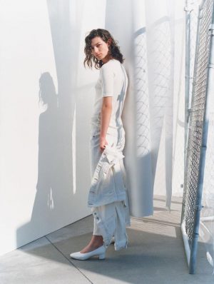 Mckenna Hellam Models AG Jeans Spring Summer 2018 Collection