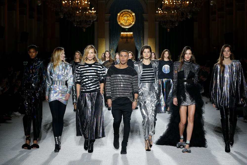 PFW BALMAIN FALL WINTER 2018 COLLECTION - DSCENE