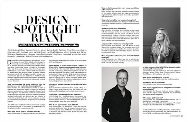 OUR DESIGN SCENE MAGAZINE ISSUE 22 IS OUT NOW!