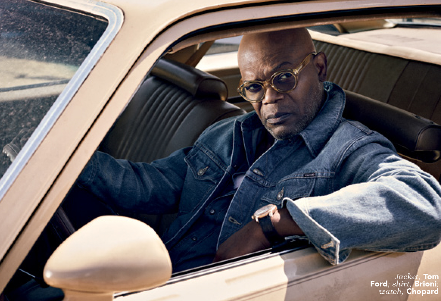 Samuel L. Jackson Covers Vogue Man Arabia Spring Summer 2018 Issue