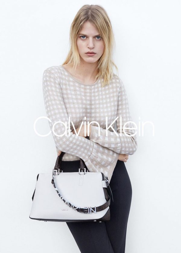 Line Kjaergaard Models Calvin Klein Spring Summer 2018 Collection