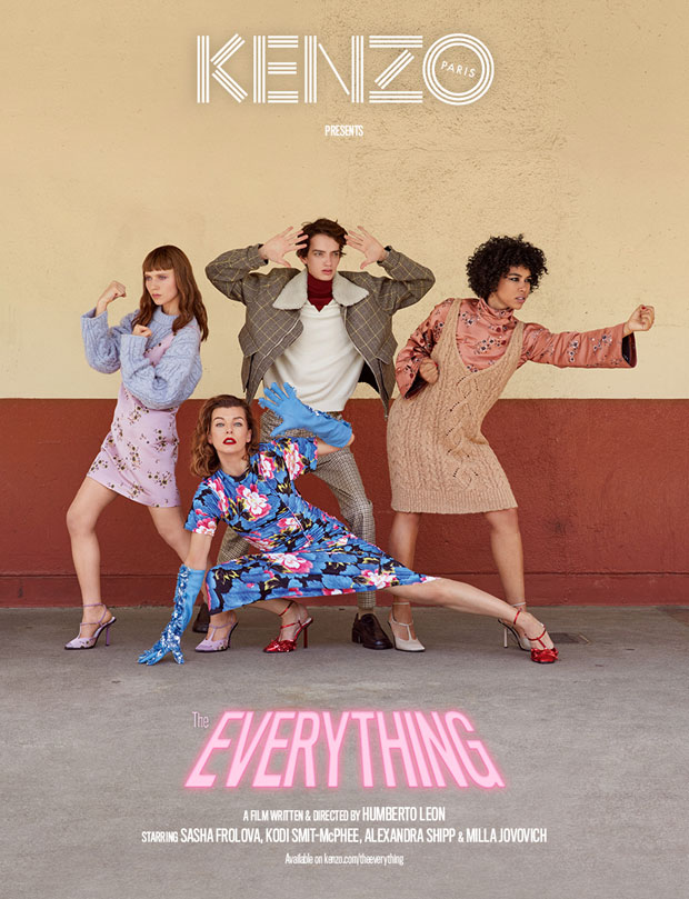 KENZO To Present New Film Starring MILLA JOVOVICH