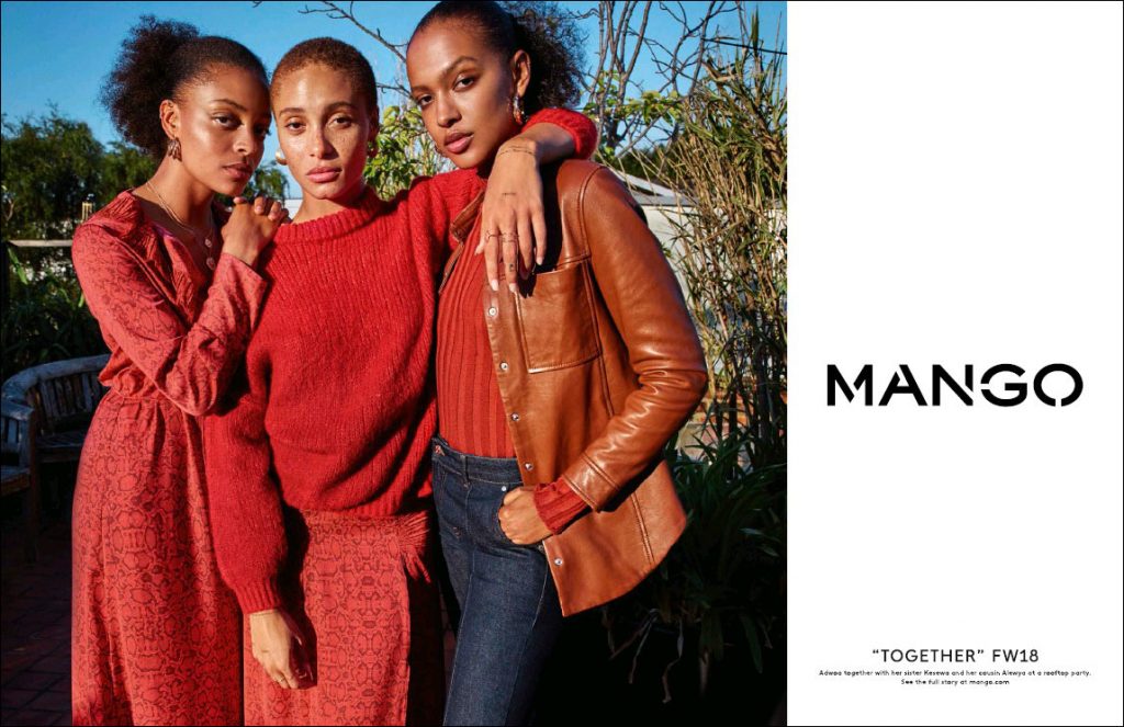 MANGO Starring Amber Valletta, Carolyn Murphy and Adwoa + Family