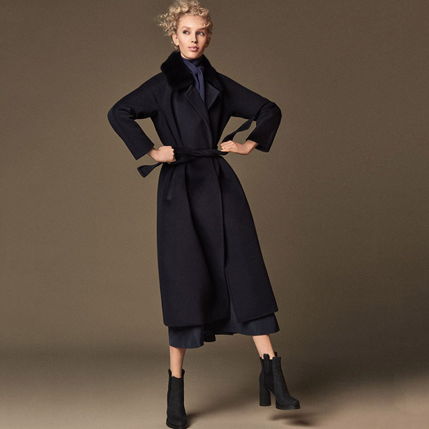 Jessie Bloemendaal & Yasmin Wijnaldum Model Max Mara Studio FW18 Collection