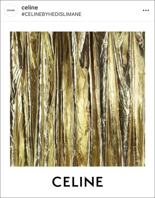 CELINE Introduces New Logo + See the First Bag by Hedi Slimane