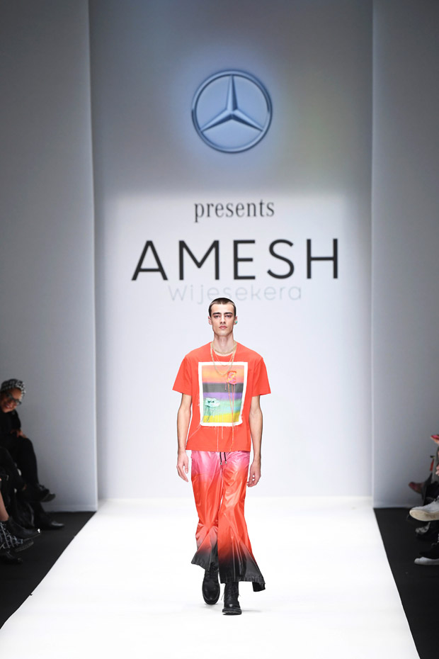 Amesh Wijesekera Fall Winter 2019.20 presented by Mercedes- Benz