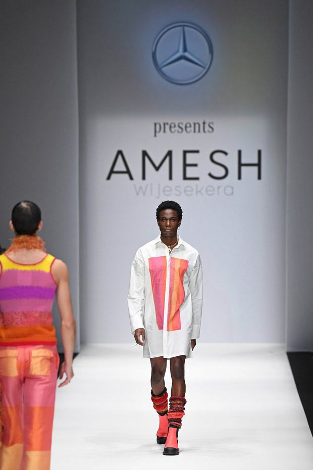 Amesh Wijesekera Fall Winter 2019.20 presented by Mercedes- Benz