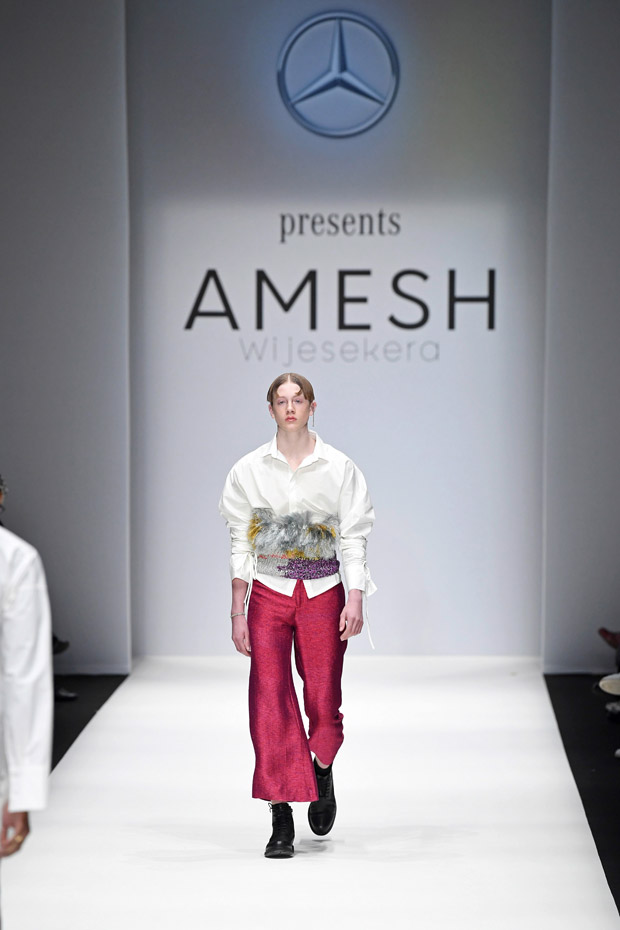 Amesh Wijesekera Fall Winter 2019.20 presented by Mercedes- Benz