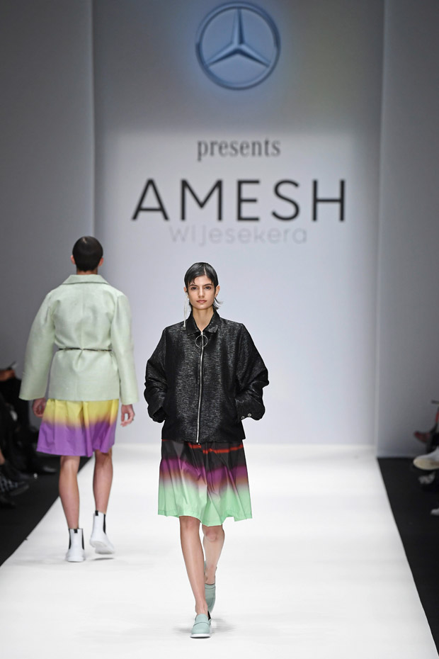 Amesh Wijesekera Fall Winter 2019.20 presented by Mercedes- Benz