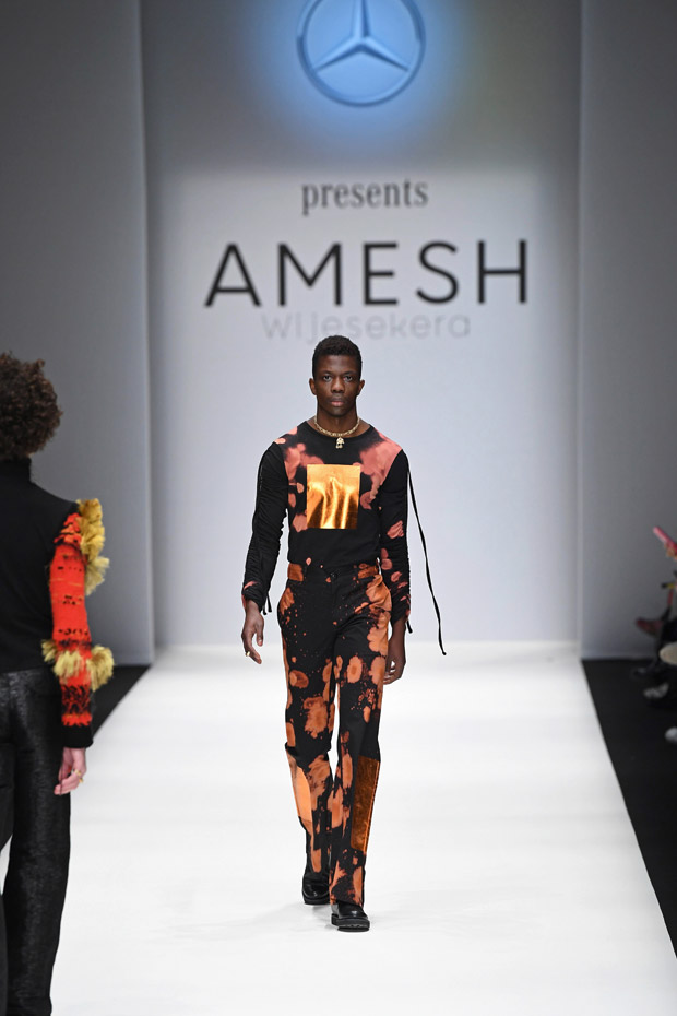 Amesh Wijesekera Fall Winter 2019.20 presented by Mercedes- Benz