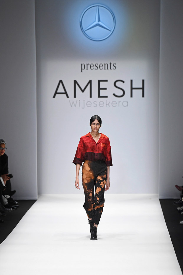 Amesh Wijesekera Fall Winter 2019.20 presented by Mercedes- Benz