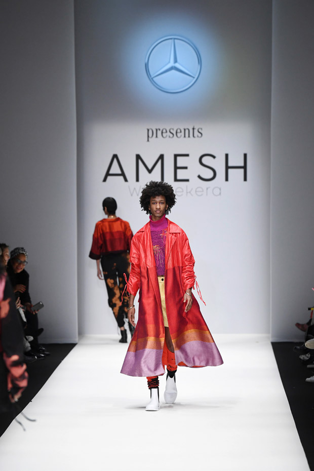 Amesh Wijesekera Fall Winter 2019.20 presented by Mercedes- Benz