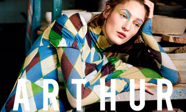 Franzi Mueller Models Arthur Arbesser Spring Summer 2019 Collection