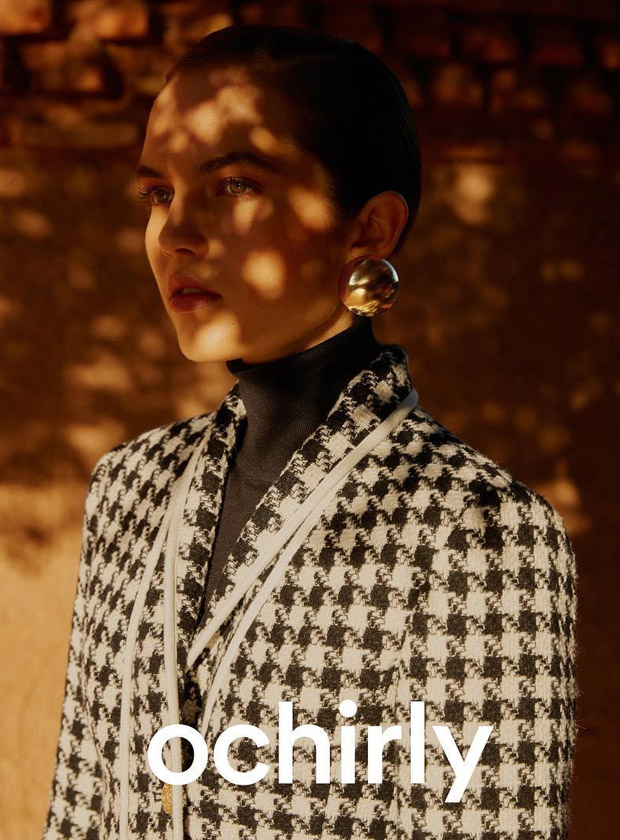 Lily Stewart is the Face of Ochirly Black Label SS19 Collection