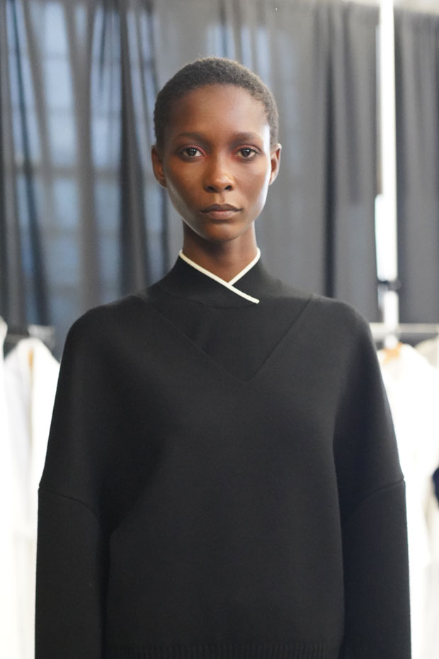 #LFW BACKSTAGE AT PRINGLE OF SCOTLAND FALL WINTER SHOW