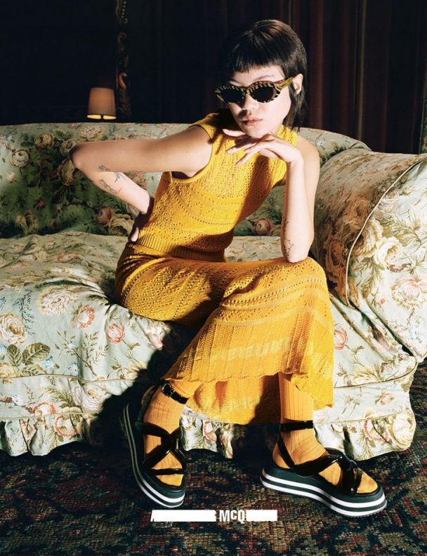 Jonny Brown & Manami Kinoshita Model McQ Spring Summer 2019 Collection