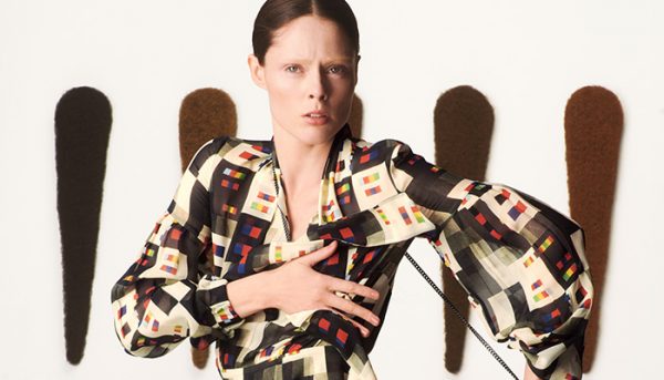 Coco Rocha is the face of Akris Fall Winter 2019.20 Collection