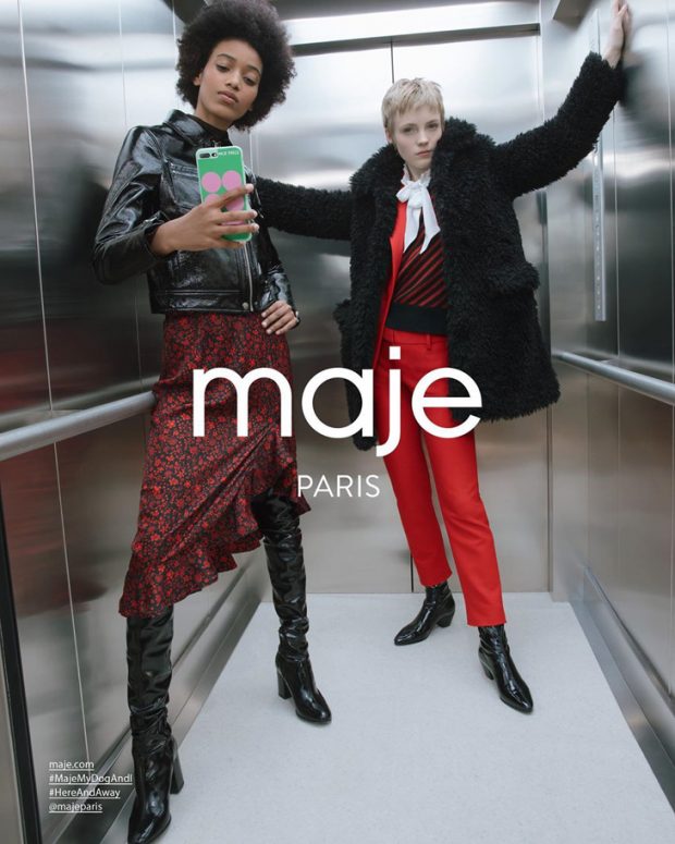Discover Maje Paris Selfie Zone for Fall Winter 2019.20 Season