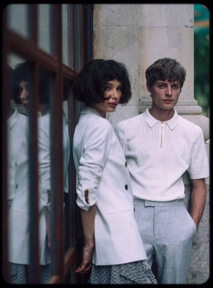 Renata Gubaeva Models Reiss Fall Winter 2019 Pre-Collection