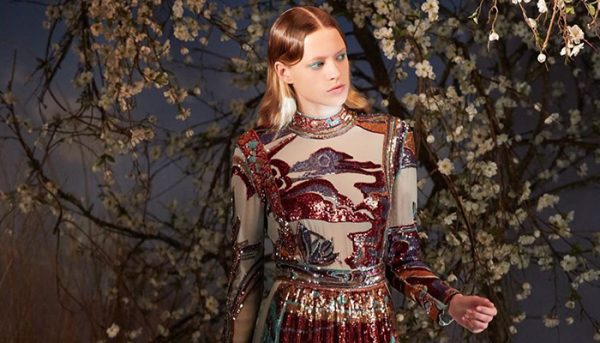 Emilio Pucci takes a Romantic Journey into a Japanese Garden for FW19
