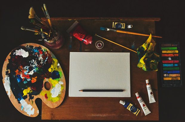 Tips for Setting up your Artwork Studio Beautifully - Design Scene