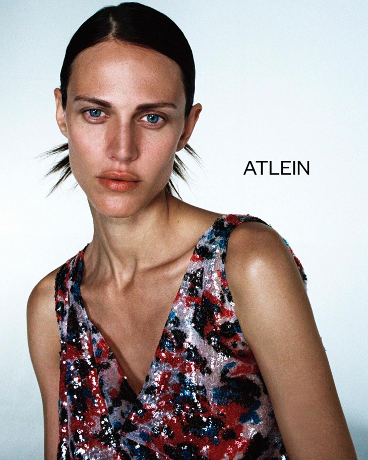 Aymeline Valade is the Face of Atlein Fall Winter 2019.20 Collection