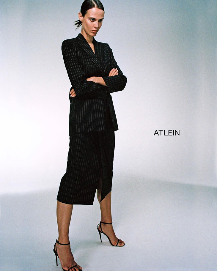 Aymeline Valade is the Face of Atlein Fall Winter 2019.20 Collection