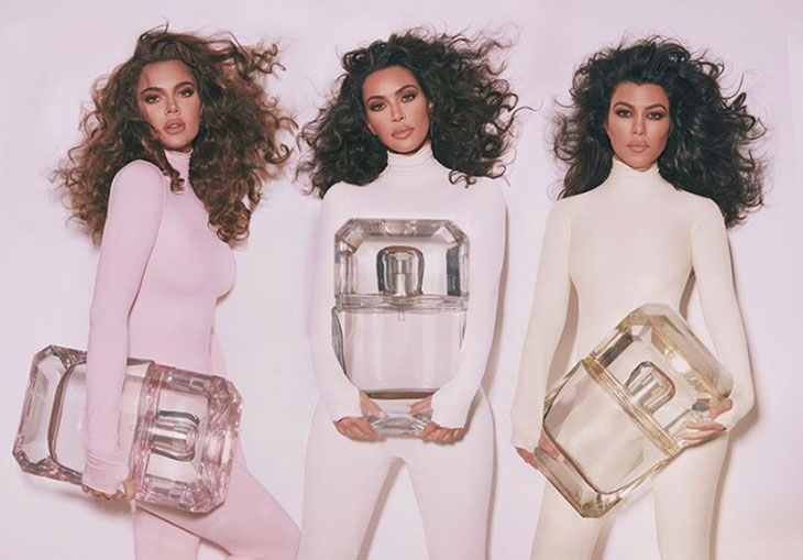Kim Kardashian Launches Fragrance Collection With Kourtney and Khloe