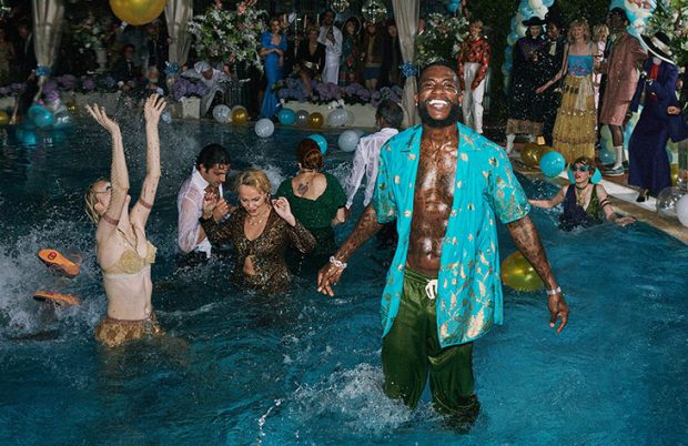 See Gucci Mane Partying in the Pool for Gucci Cruise 2020