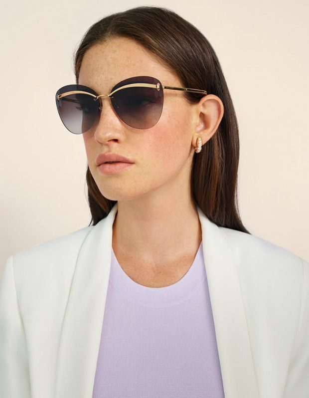 Matilde Rastelli is the Face of Bulgari Fall Winter 2019 Eyewear Collection