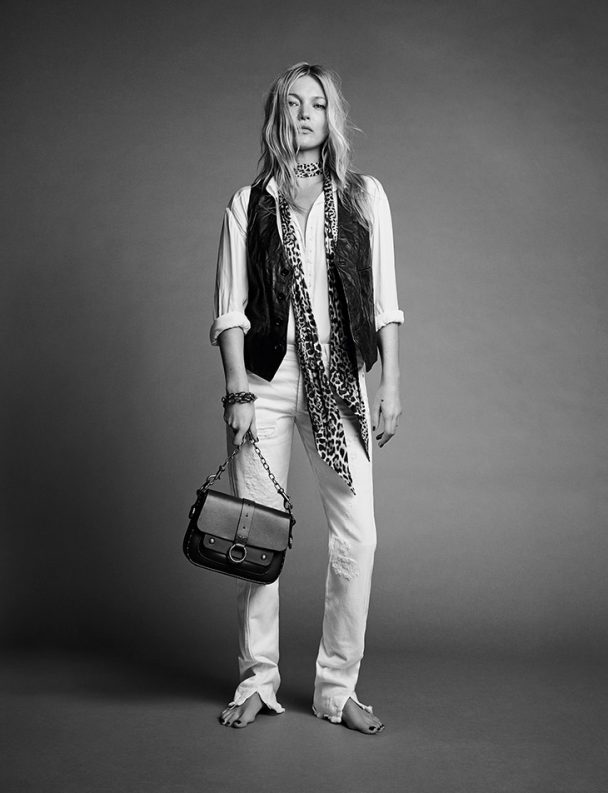 Kate Moss Poses In Zadig And Voltaire Spring Summer 2020 Looks