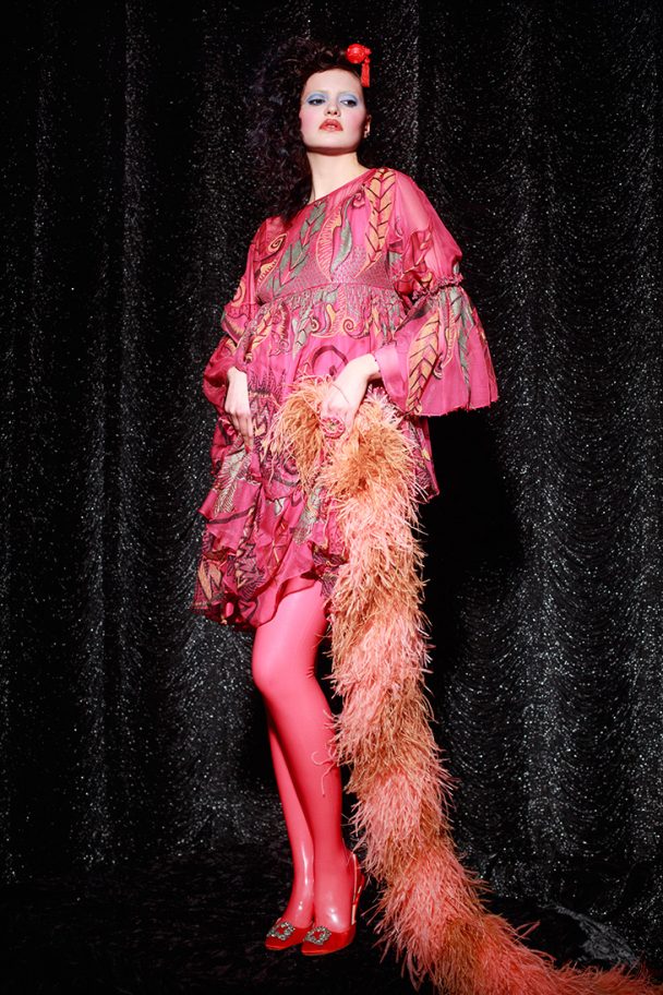 LFW: Zandra Rhodes FW20 Takes Us To The Jungle of Eden