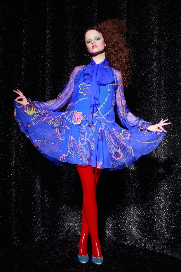 LFW: Zandra Rhodes FW20 Takes Us To The Jungle of Eden