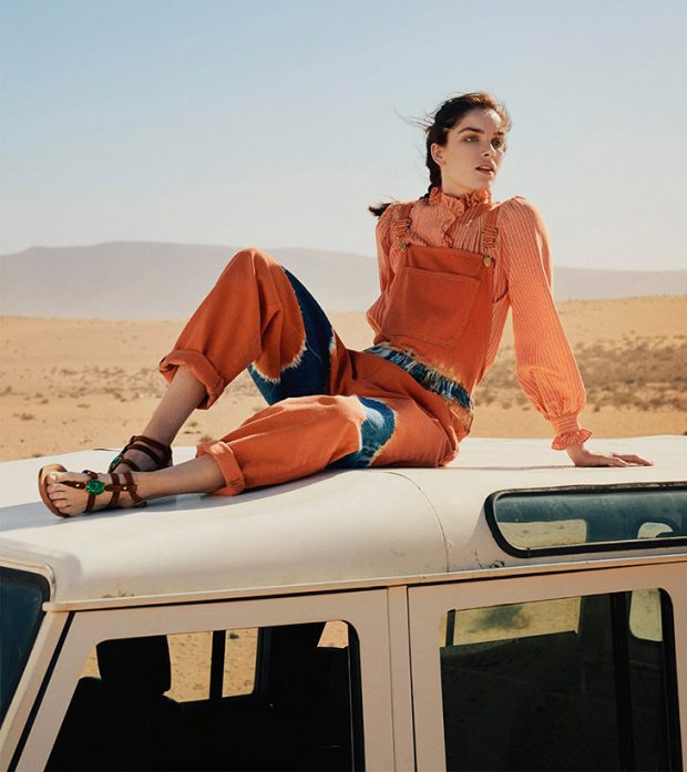 Sanne de Roo Models Alberta Ferretti Spring Summer 2020 Collection
