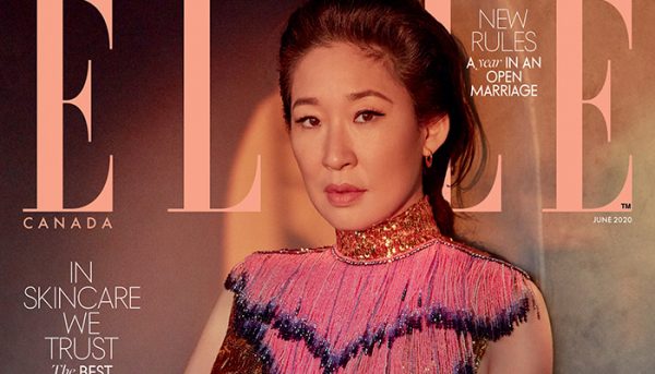 Sandra Oh is the Cover Star of Elle Canada June 2020 Issue