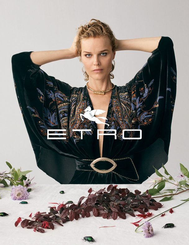 The Founder Etro Joins Fashion's Superstars for The Fall Campaign Shoot
