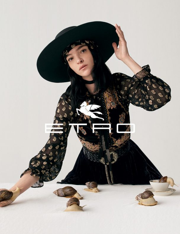 The Founder Etro Joins Fashion's Superstars for The Fall Campaign Shoot