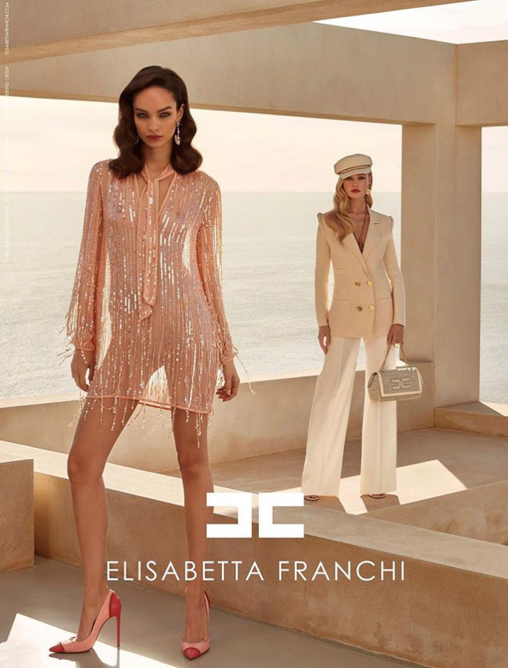 Luma Grothe & Camilla Christensen Model Elisabetta Franchi Summer 2020 ...