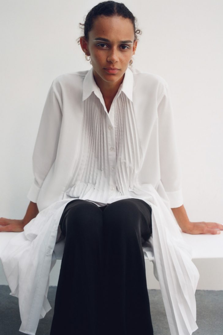 Binx Walton Models ZARA Fall 2020 Collection