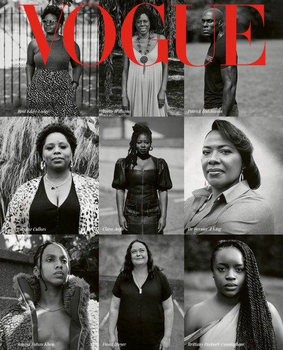 British Vogue Features The Faces of Hope on the September 2020 Cover