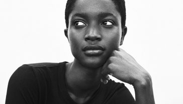 Oumie Jammeh is the Face of J Brand Fall 2020 Collection