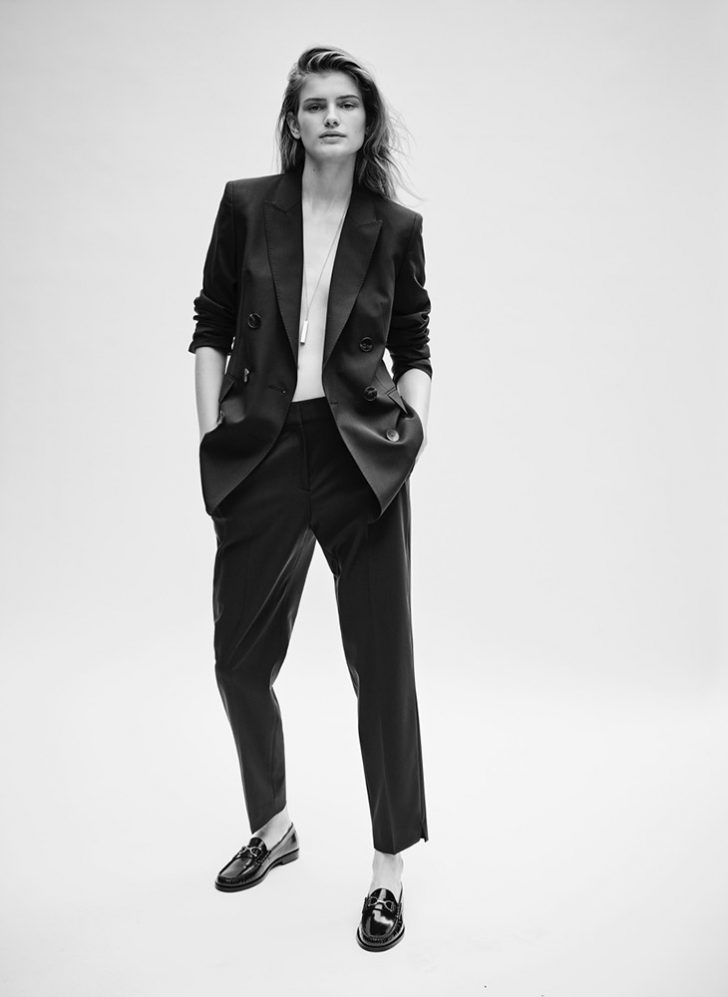 Signe Veiteberg Models Massimo Dutti Summer 2020 Collection